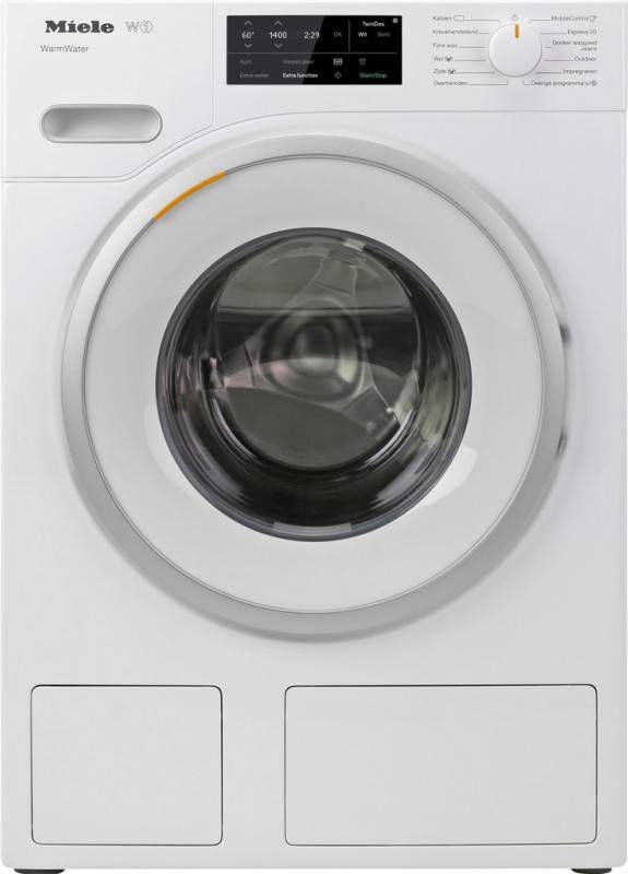 Miele TwinDos wasmachine WWE860 WPS All Water - Wasmachinewebshop.nl